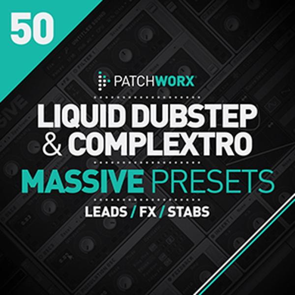 PatchworxのDUBSTEP／COMPLEXTRO向けMassiveプリセット版・キャッチー且つカッティング・エッジなEDM〜DUBSTEP〜COMPLEXTRO向けのMassiveプリセットを64種類収録・MIDIファイルとWavフ...