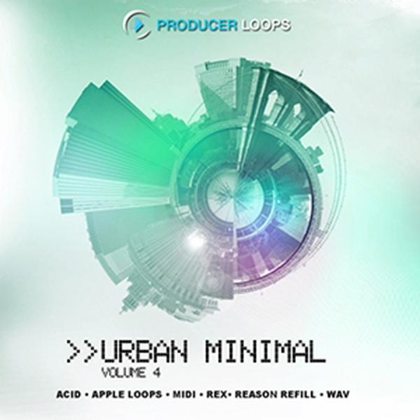 PRODUCER LOOPSのURBAN MINIMALシリーズ第四弾・HIPHOP／R&amp;Bとミニマル、エレクトロニカなどをミックスした新シリーズURBAN MINIMALの第四弾・コンストラクション・キット5種類収録・一部パートの...
