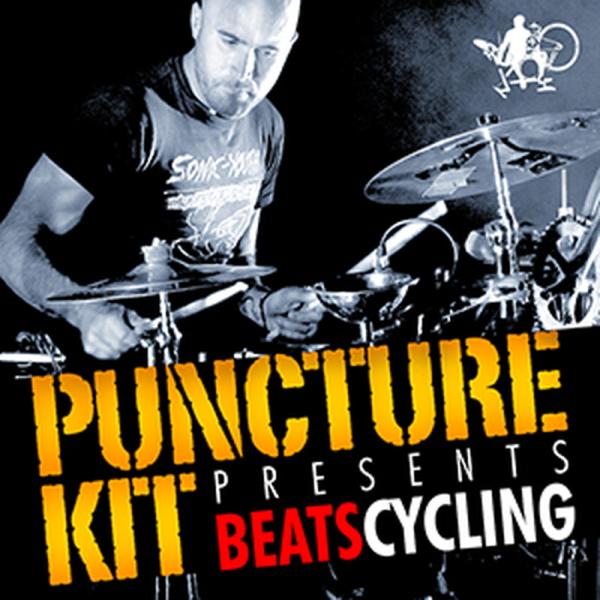 ピストと融合したドラムのブレイクス・ライブラリ！・ピストバイクと融合したドラムキット（Puncture Kit）を巧みに操るDavid Osborneによるライブドラム・ブレイクス・ライブラリ・Puncture Kitを使用したブレイクス・...