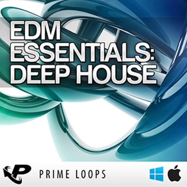 PRIME LOOPSのEDM ESSENTIALSシリーズ、ディープハウス版・ディープハウス〜ベースハウス近辺のサウンド素材を以下のカテゴリで収録【Loop素材】Bassline， Drum， SFX， Synth【One Shot素材】...