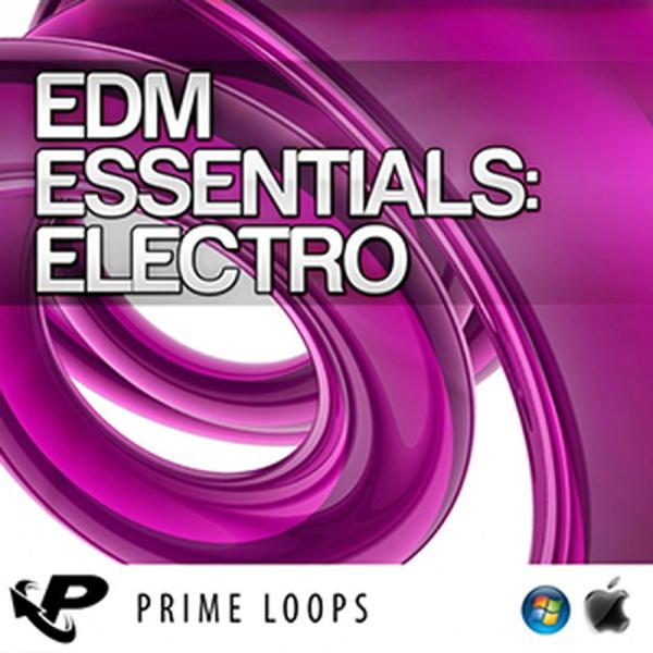 PRIME LOOPSのEDM ESSENTIALSシリーズのエレクトロ版・エレクトロテイストをフィーチャーしたEDM系サウンド素材を以下のカテゴリで収録【Loop素材】Bassline， Drum Loop Kit， SFX， Synth...