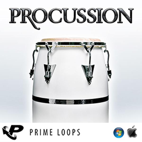 PRIME LOOPSのパーカッション・ライブラリ！・テンポレンジ100〜140BPMで様々なパーカッションのループを収録・カホン、コンガ、ジャンベ（プラスチック／ウッド）、シェイカー、タンバリンなどを収録・各パーカッションのワンショットも...
