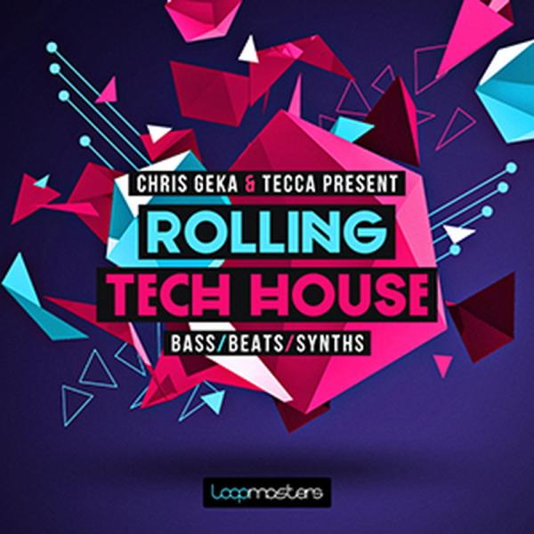CHRIS GEKA &amp; TECCAによるテックハウス音源！・CHRIS GEKA &amp; TECCAによるグルービーでドライビングなテックハウス系サウンド素材を以下のカテゴリで収録【Loop素材】Bass， Drum， Mus...