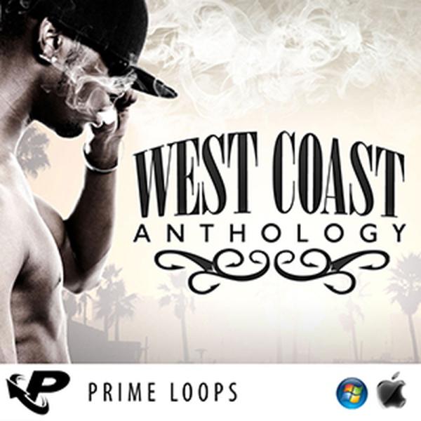 PRIME LOOPSのWEST COAST HIPHOP素材集・Dr.Dreなどを彷彿させるコンストラクションキット8種類を収録・収録サウンド：Bass、Drum、Guitar、Piano、Sfx、Synthなど・ドラムのワンショットも収...