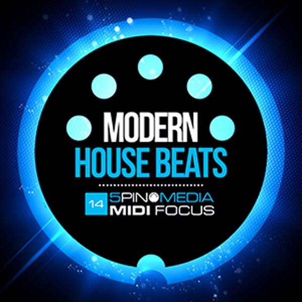 5Pin Mediaのハウスドラムに特化したMIDI FOCUSシリーズ・MIDIファイルとパッチで構成されたドラム・キット12種類収録・様々なスタイルのハウスビートを収録・予めセットアップされたAbleton Liveのプロジェクトファイ...