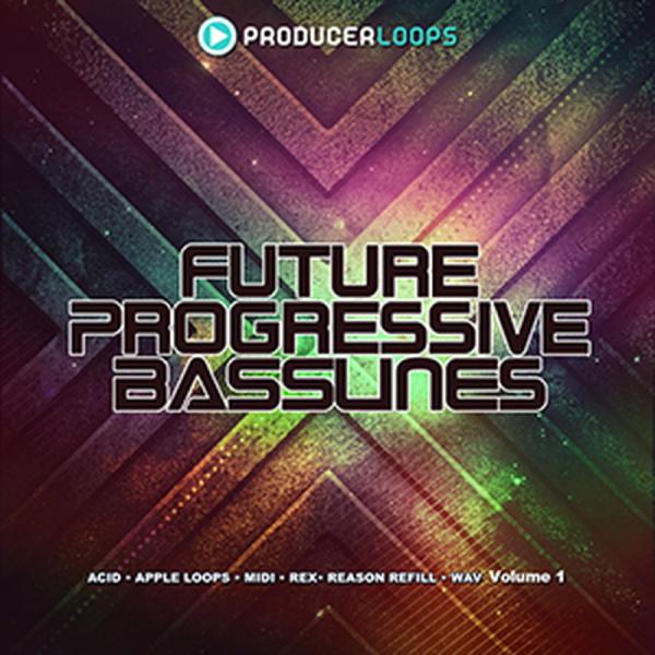 エレクトロ／プログレッシブハウスのベースラインに特化・Producer Loopsの新シリーズFUTURE PROGRESSIVE BASSLINES第一弾・ベースラインをコンストラクション・キット風に25種類にまとめて収録・キット内ではボ...