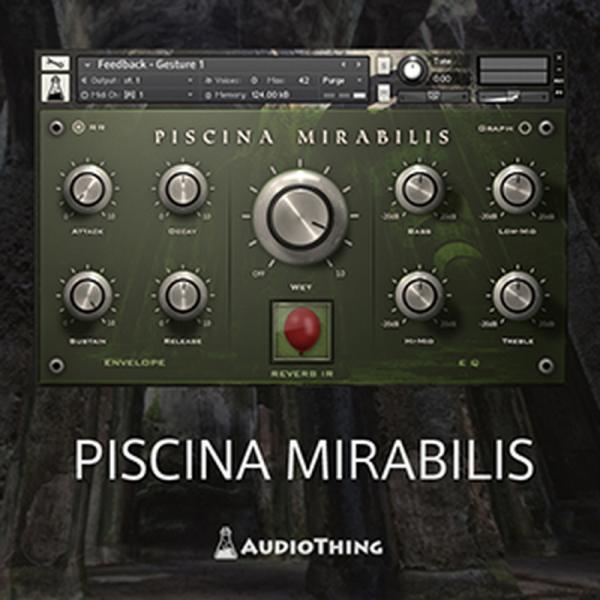 貯水施設の響きにフィーチャーした神秘的KONTAKTライブラリ『PISCINA MIRABILIS』は、ナポリ湾の北西にある飲み水用の古い貯水施設で、スチールコーヒー缶、プラスチックパイプなどをサンプリングしたKONTAKT専用ライブラリで...