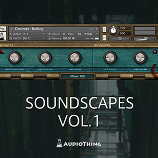 サウンドスケープに特化したKONTAKT音源第一弾『SOUNDSCAPE VOL.1』は、サウンドスケープ、テクスチャー、アンビエンスを収めたKONTKT／WAV音源です。これらの素材は「Concrete」、「Gear」の2カテゴリに分けて...
