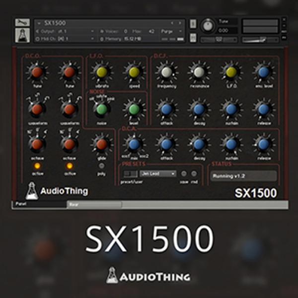 SX1000を収めたKONTAKT専用ライブラリ『SX1500』は、1979年製の古いイタリアン・シンセJen SX1000をサンプリングしたKONTAKT専用ライブラリです。同機は1オシレータのモノフォニックのため、しばしば「貧しい人向け...