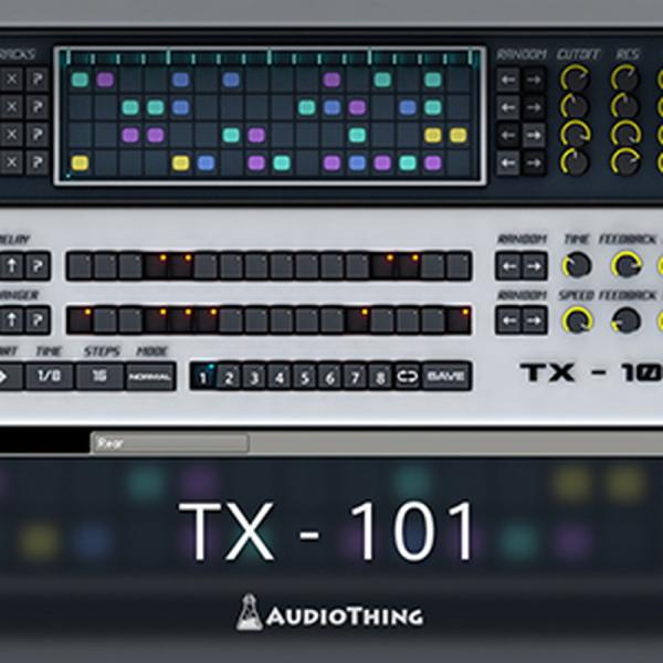 KONTAKT専用4トラック・シーケンサー『TX-101』は、革新的リズム・パターンを作成するために設計された4トラック・シーケンサーです。各トラックには、オーガニックなグリッチや金属ヒットを含む4種類のサンプル（合計16サンプル）が含まれ...
