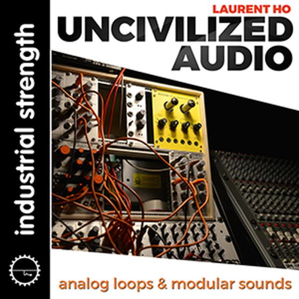INDUSTRIAL STRENGTHのLAURENT HOによるハードコア系音源・LAURENT HOによる限界まで歪んだサウンドを中心に、ハードコア系のサウンドを集めたライブラリ【Loop素材】Drum， Guitar， Modular...