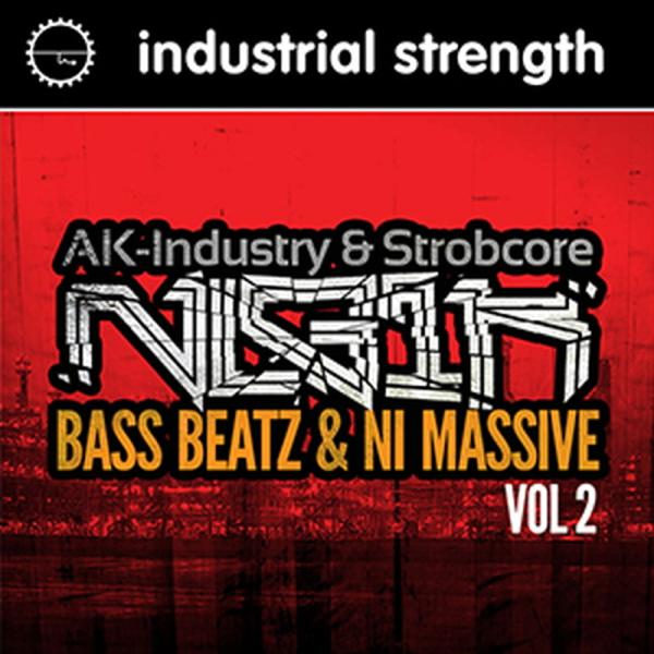 Ak-Industry &amp; Strobcoreによるハードなサウンドライブラリ・NI Massiveで作り込まれたドラムンベース・サウンドをWavとMassiveプリセットで収録・Bass， Kicks， Leads， Textur...