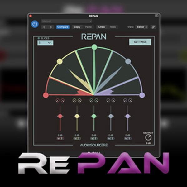 ステレオ定位を元にパートを分離・調整可能なプラグイン『REPAN』は、2MIXやステムトラックをパンニング解析し、パート毎に分離・調整をリアルタイムに行うプラグインです。AudioSourceRE社独自のデジタル処理技術により、ステレオフィ...