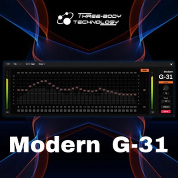 自然なイコライジングをもたらす、31バンド・グラフィックEQ『MODERN G-31』は、31のEQバンド、高精度フローティング・パラメトリック・ベル・フィルター、リアルタイム・アナライザー、ビンテージ・コンソールの「Drive」モデルなど...