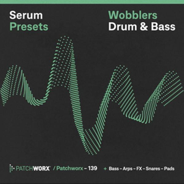 未来的なSFXなどが収録されたヘビー級Drum &amp; BassデュオによるSerum専用プリセット『Drum &amp; Bass Wobblers - Serum Presets』は、ヘビー級Drum &amp; Bassデュオ・Z...