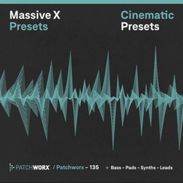 パワフルなシネマティック！アンビエント/チルアウトに適したプリセット集『Dark Cinematic - Massive X Presets』は、パワフルなサウンドが魅力的な、アンビエント、ダウンテンポ、チルアウトなどに適した、Patchw...