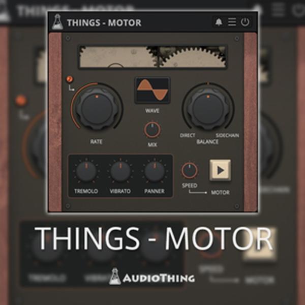 サイドチェインを活用したユニークなモジュレーションプラグイン『THINGS - MOTOR』は、サイドチェインを活用して波形に新しいモジュレーション処理を加えるプラグイン・エフェクトです。比較的穏やかなものからボリュームやカッティングの変動...