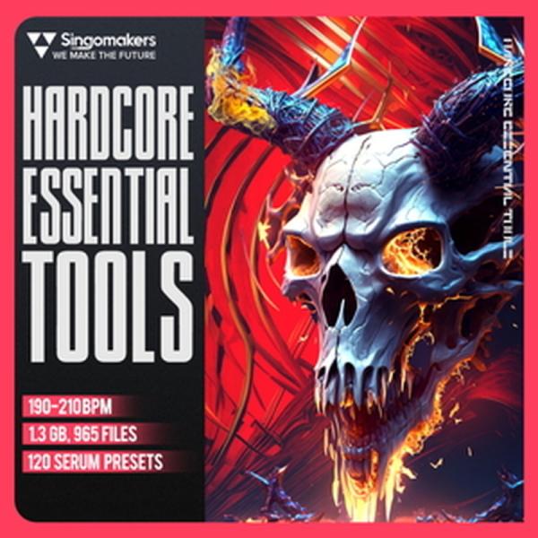 ハードコアやハードダンスに適したドラムループやシンセリフ等を収録『HARDCORE ESSENTIAL TOOLS』はハードコアやハードダンスに適したホットなサウンドを含んだサンプルパックです。本作はドラムループ＆フィル、ハードコアのシンセ...