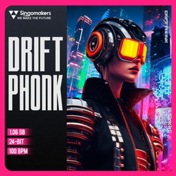 ドリフトフォンクの制作に適したダークなベースラインや歪んだドラムグルーブ等を収録『DRIFT PHONK』はドリフトフォンクの制作に適した創造力を刺激するハイテンションなサウンドを含んだサンプルパックです。本作は歪んだドラムグルーブ、ライザ...