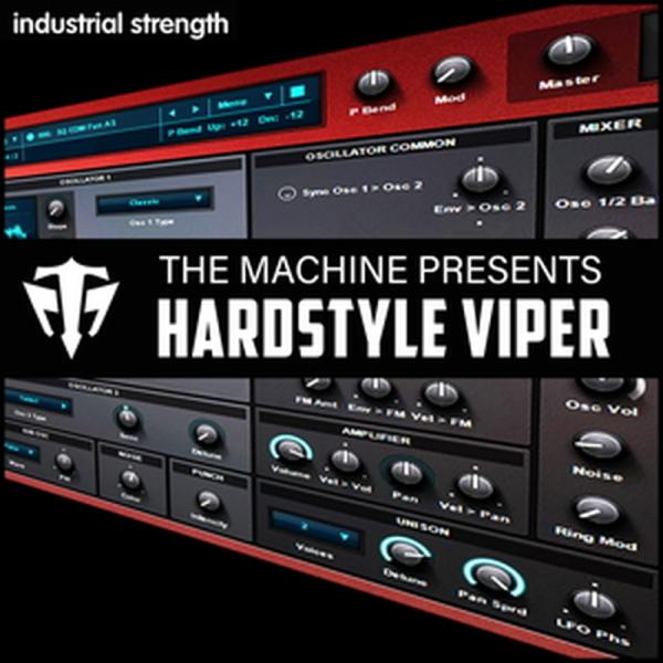ハードスタイル、ロウスタイル、ハードコア、EDMに適したAdam Szabo Viper用のプリセット集『THE MACHINE - HARDSTYLE VIPER』はハードスタイル、ロウスタイル、ハードコア、EDMに適したモダンなサウンド...