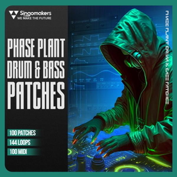 ドラム＆ベースに適したユニークなサウンドを含んだPhase Plant用のプリセット集『PHASE PLANT DRUM &amp; BASS PATCHES』はドラム＆ベースに適したユニークなサウンドを含んだPhase Plant用のプリ...