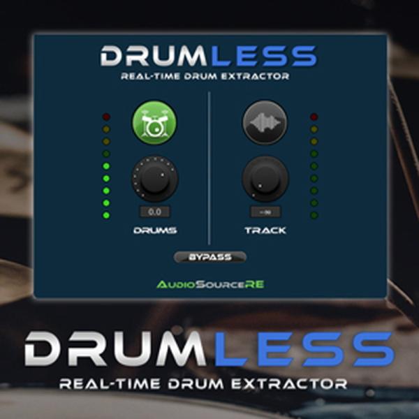 ドラムとバッキングトラックを分離・調整可能なプラグインイケベカテゴリ_DTM_プラグインソフト_プラグインその他_AUDIOSOURCERE_コード販売_新品SW_AUDIOSOURCERE_新品DAW DTM ソフトウェア PCソフト 音...
