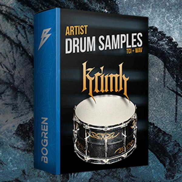 『KRIMH DRUMS』のスネア / キック / タムのドラムヒットをパッケージ『KRIMH DRUMS MIX SAMPLES』は、トップクラスのメタル・プロデューサーJens Bogrenと、次世代のメタル・ドラマーKerim Kri...