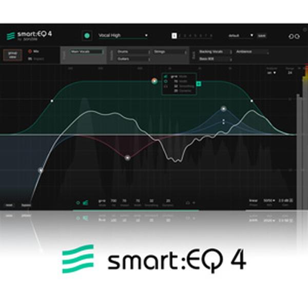 ※『smart:EQ 3』または同製品を含むバンドル製品をお持ちであることが、SONIBLE社WEBサイトなどで確認可能な場合にのみ販売可能。イケベカテゴリ_DTM_プラグインソフト_ダイナミクス・EQ_SONIBLE_コード販売_新品SW...
