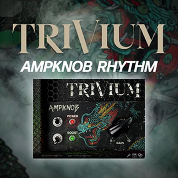Trivium のタイトなリズムギターに特化したシグネチャーアンプシミュレータ『Ampknob - Trivium RHYTHM』は、Matt Heafy、Corey Beaulieuが繰り出す超精密なリフの演奏を念頭に作られたワンノブ・ア...