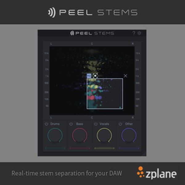 リアルタイムにステム分離を行うプラグイン・エフェクト！『PEEL STEMS』はリアルタイムにステム分離を行うプラグインです。ミックスデータからインストゥルメントやボーカル等のステムを取り除いたり、各ステムの音量の再調整やブラッシュアップを...