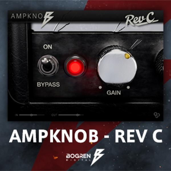ヘヴィなギタートーンを得られる、画期的なワンノブ・アンプシミュレータ！『AMPKNOB - RevC』は、プロデューサー／エンジニアであるJens BogrenとBOGREN DIGITAL が開発した画期的なワンノブ・アンプシミュレータで...