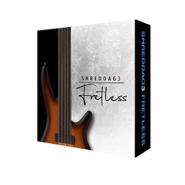 フレットレスベースを忠実に再現！『SHREDDAGE 3 FRETLESS』は、ジャズやフュージョンなどに最適な、フレットレスベース音源です。本製品は、フレットレスベース Ibanez SRF705をDIと本物のアンプを通して、3チャンネル...
