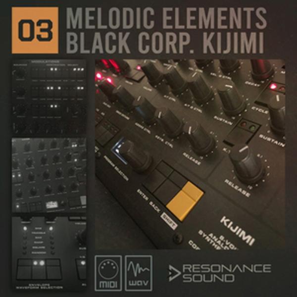 アナログシンセの最高峰、Black Corporation Kijimiで制作！ハウス/テクノのサンプルパック『MELODIC ELEMENTS 03 KIJIMI』は、アナログシンセサイザーの最高峰、Black Corporation K...