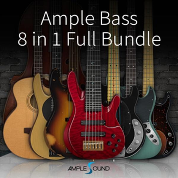 AMPLE SOUND ベース音源、8タイトルのお得なバンドル版！！『AMPLE BASS 8 IN 1 FULL BUNDLE』は、下記の8製品をセットにしたバンドル製品です。■本バンドルに含まれる製品一覧・Yamaha TRBJP2 (...