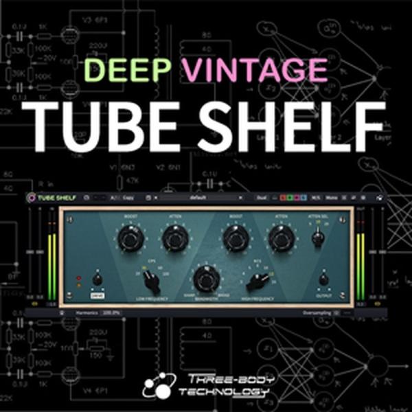『TUBE SHELF』は、時代を超えて愛される音楽的なプログラムEQの一つにインスパイアされたエフェクト・プラグインです。そのEQ特性だけでなく、真空管回路に特有の音の色付けまでも忠実にエミュレートしています。『TUBE SHELF』は、...