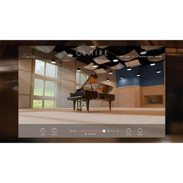 鮮やかなコンサートグランドピアノ！・透明感溢れるサウンドを誇る、10フィートのイタリア製コンサートグランドピアノ・理想的な録音ホールにて、ブレンド可能なクローズマイクとルームマイクで精密にサンプリング・各ノートを動きのあるテクスチャーへと変...