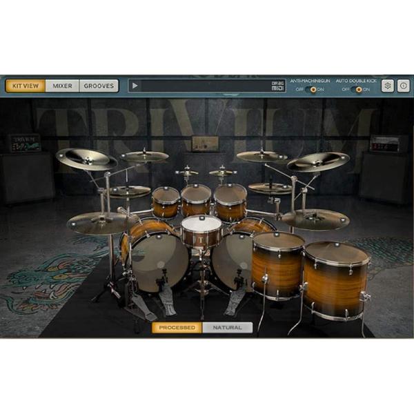 メタルドラムの伝説！ Trivium Drumsは、ロックやメタルのミックスに必要な力強さと精密さを兼ね備え、アルバム制作に即戦力となるメタルドラムを提供します。プロデューサーのJens Bogrenは、実績のあるエンジニアリング技術を駆使...