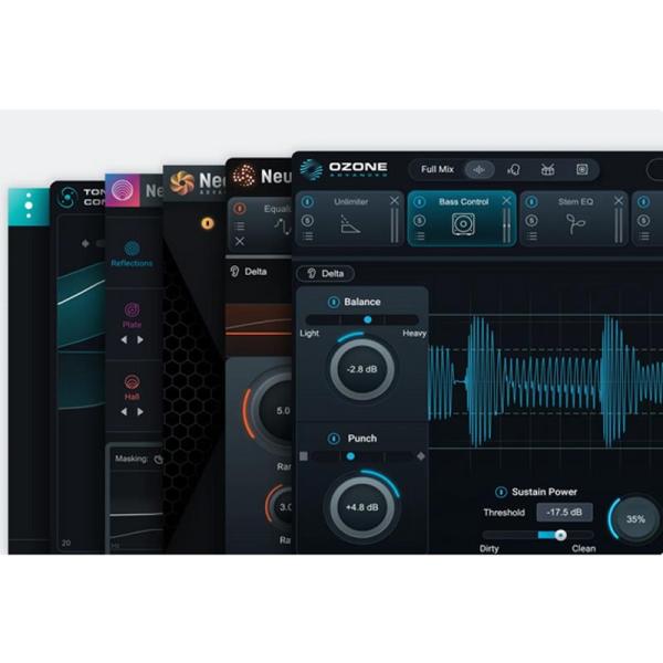 ミックス&amp;マスタリングで活躍する5つのiZotopeプラグインを厳選！Mix &amp; Master Bundle Advancedはミックス・マスタリングで活躍する5つのiZotopeプラグインを収録しています。ミックス処理はN...