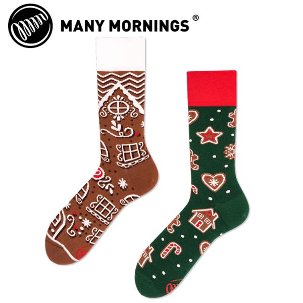 MANY MORNINGSは、靴下製造が100年以上も続いている” AleksandrowLodzki”というポーランドの靴下の首都と呼ばれている町を本拠地として、2014年に設立されたソックスブランドです。この地域に住むほとんどの家庭は代...