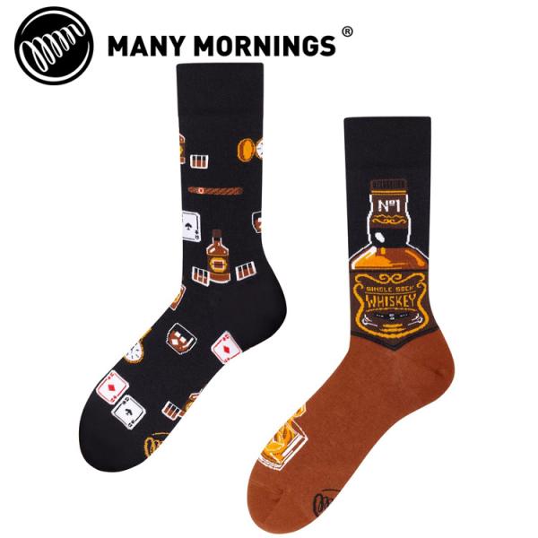 MANY MORNINGSは、靴下製造が100年以上も続いている” AleksandrowLodzki”というポーランドの靴下の首都と呼ばれている町を本拠地として、2014年に設立されたソックスブランドです。この地域に住むほとんどの家庭は代...