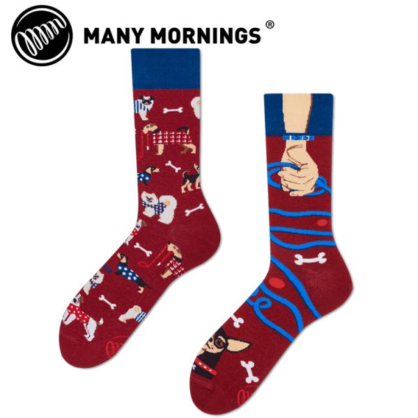 MANY MORNINGSは、靴下製造が100年以上も続いている” AleksandrowLodzki”というポーランドの靴下の首都と呼ばれている町を本拠地として、2014年に設立されたソックスブランドです。この地域に住むほとんどの家庭は代...