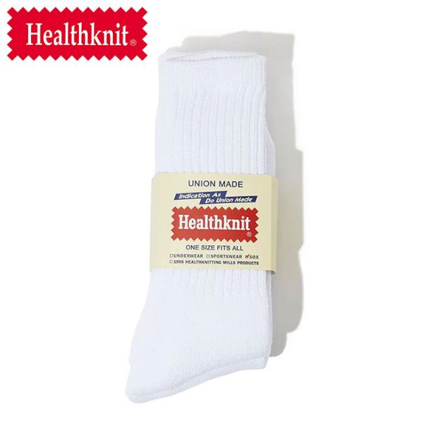 Healthknit ＃191-3106 Sinker White 3P Socks無地ホワイトが3足セットになっています。上質なコットン素材は風合いがよく、とても快適な履き心地を得られます。潔い真っ白なソックスは足元のコーディネイトを華や...