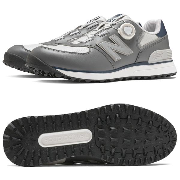 NewBalance Golf 574 v4 SL BOA UG574BJ4トッププロから好評の日本人の足にフィットするラストを採用した人気の「574 」スパイクレスBoaモデルがv4にアップデート。ゴルフに最適化したグリップ性の高いラギッ...