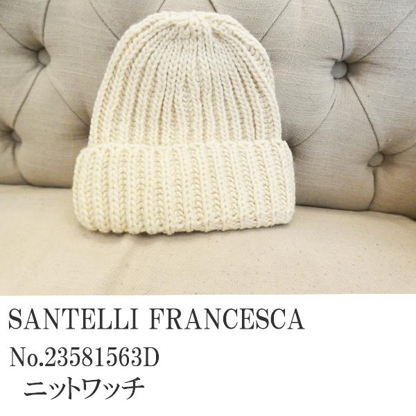 ・カラーキナリ・特徴 【SANTELLI　FRANCESCA】イタリアフィレンツェ近郊の老舗帽子メーカー。1954年にドナテッラサンテッリによって、藁の帽子の針と編地の生産工場として設立。・素材 アクリル70% 毛30%・サイズ(cm) フリー