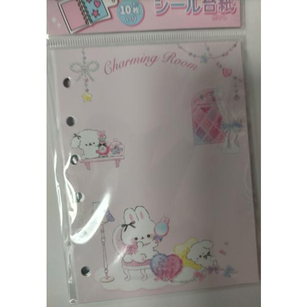 シール台紙サイズ：縦12.8cm　横9.5cm　高さ0.3cmシールシート10枚入り