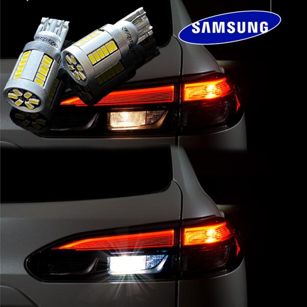 T10/T16バルブ対応 LEDバルブ 12V用 2個1セット 1年保証SAMSUNG製 チップ搭載【1Wの素子を36個搭載】●サイズ：約9mm×約29mm●発光色はホワイト、対応電圧：DC12V ボディとソケットは耐熱設計仕様明るさを追求...