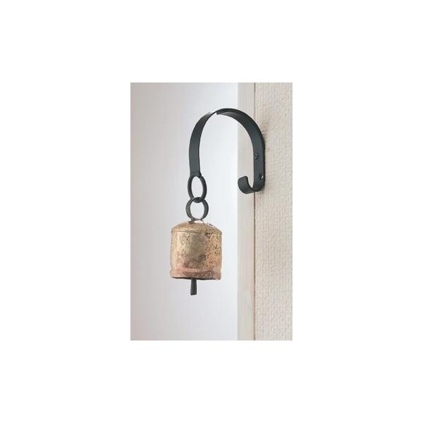 アンティーク感のあるドアベルカウのご紹介です。□サイズ：Ｗ12ｘＤ5.5ｘＨ20cm□素材：アイアン□原産国：インド※取り付け用のネジは付属されません。■こちらの商品はアンティーク風の仕上げを施し、錆び・多少のゆがみなどは商品の持ち味として...