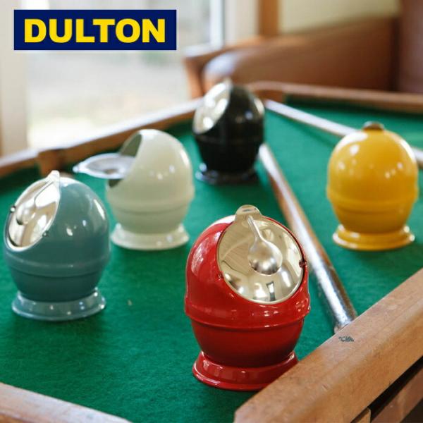 品番ASHTRAY EYEBALLS IVORYアシュトレイ アイボールNB-0818アイボリー　レッド　イエロー　グレーグリーン　ブラックサイズ約 H.117mm φ.86mm素材スチール(粉体塗装)原産国中国ブランドDULTON（ダルト...