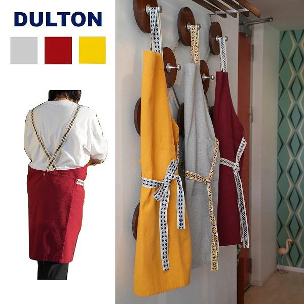 品番APRON WITH RIBBONエプロン ウィズ リボンサイズ丈：850mm 幅：1340mm6.5oz素材本体：コットン43%ポリエステル42%ビスコース15%リボン：ポリエステル100%原産国インドブランドDULTON（ダルトン ...