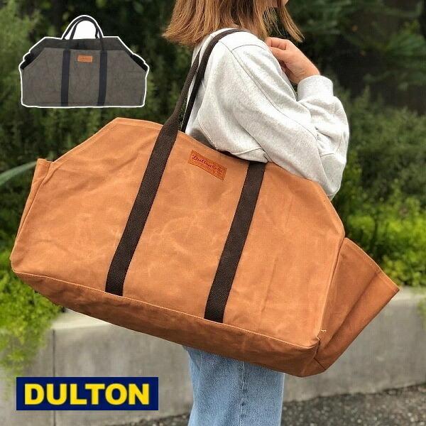 ダルトン DULTON より、ワックスコーティングを施したキャンバス生地が、どこかビンテージ感を醸し出しているログバッグのご紹介です。■元々薪(まき)を運ぶ用として使われるログバッグですが、その他のあらゆるシーンでも使えるように、サイドにマ...
